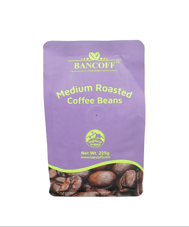 Medium Roasted Coffee Beans 225g – Bancoff