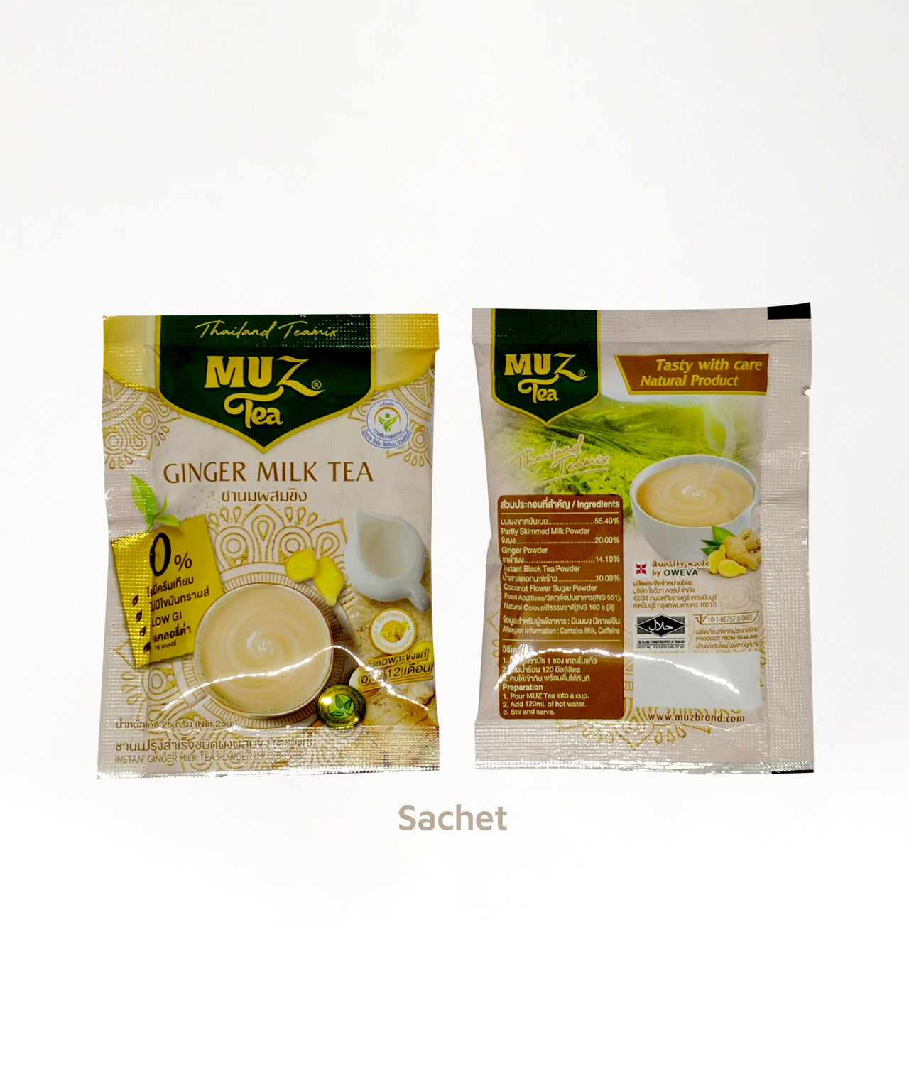 Instant Ginger Milk Tea (Muz Brand) 300g – Bancoff