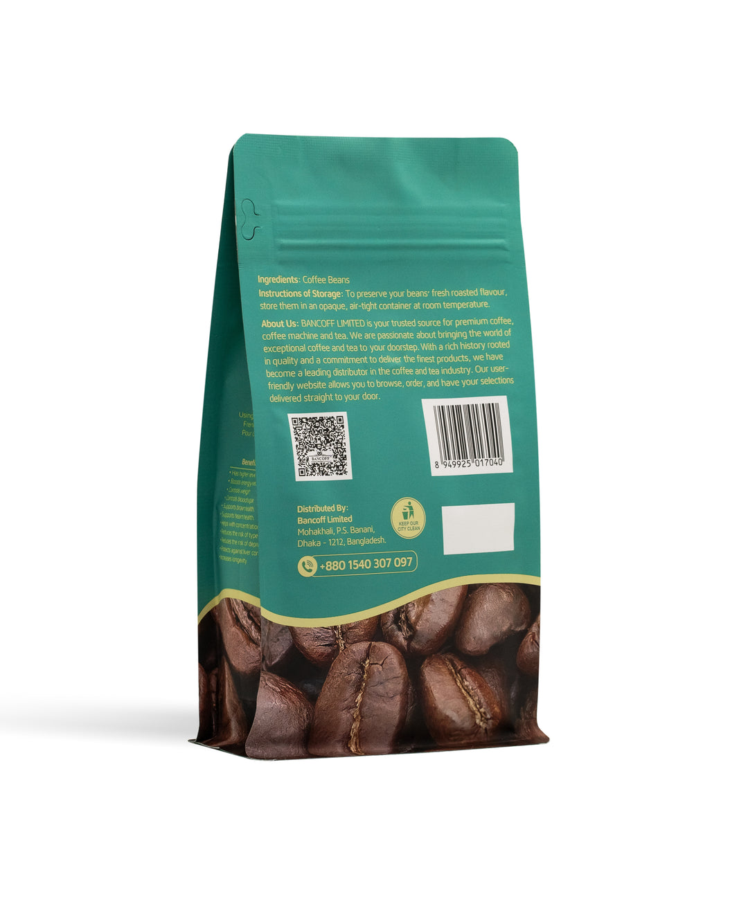 Medium Roasted Coffee Beans 450g – Bancoff